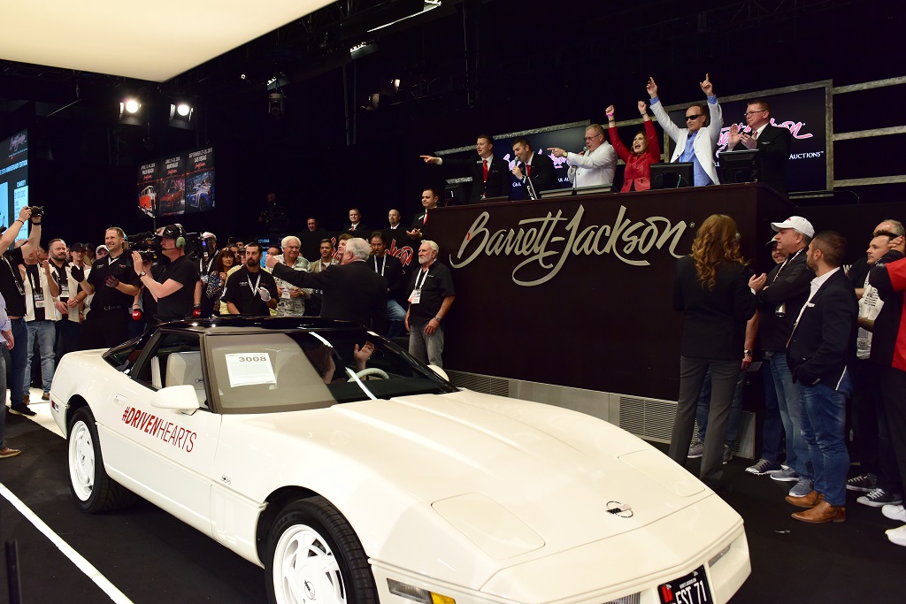 President George W. Bush and Chad McQueen Help Barrett-Jackson Top $100 ...