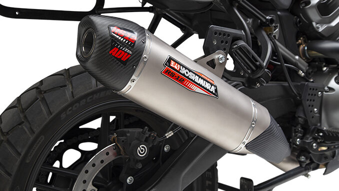 Yoshimura Introduces Harley Davidson Pan Am RS-12 ADV Slip-on - Motor ...
