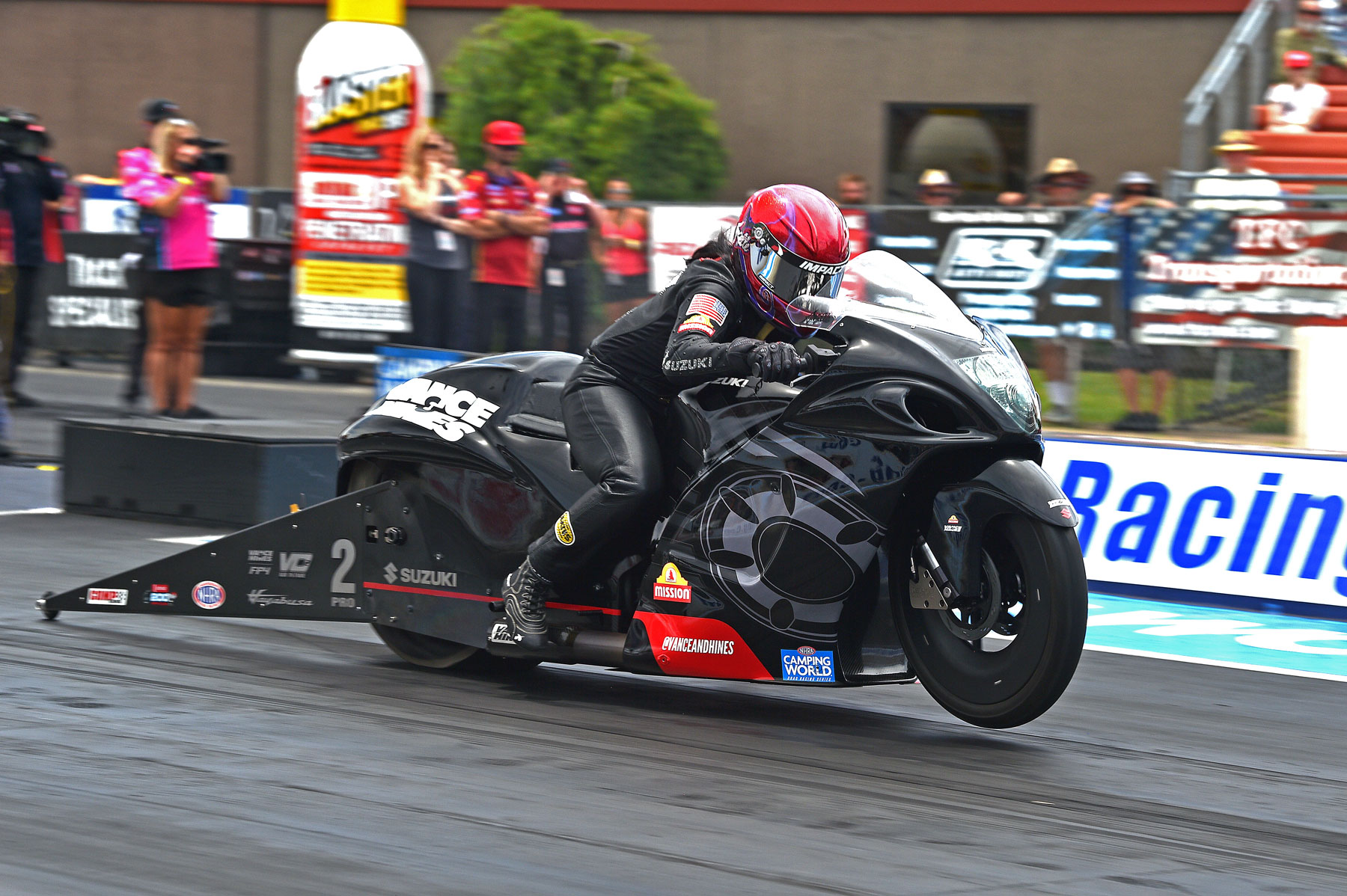 Angelle Sampey Wins All-Suzuki Final at Summit Racing Equipment NHRA ...