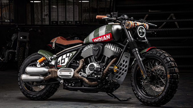 Custom Indian Chief ‘GRIND Machine’ Revealed at Wheels and Waves ...