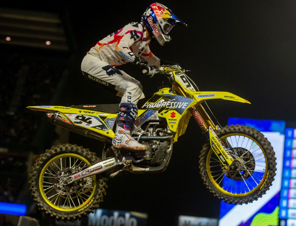 Ken Roczen Storms to Top-Five at Anaheim Supercross Opener - Motor ...