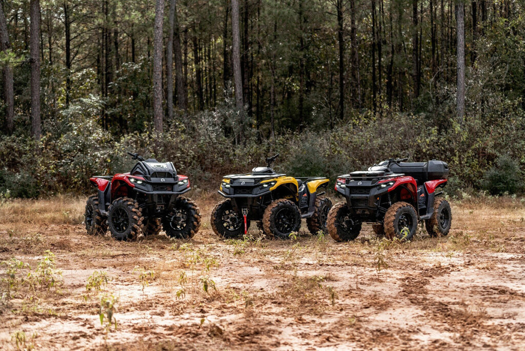 Can-Am Goes All Out with The Next Generation of Mid-CC Outlander ATVs ...