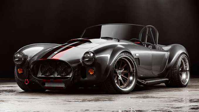 First Look: Carbon Fiber Shelby Cobra Race Car Revealed at Monterey Car ...