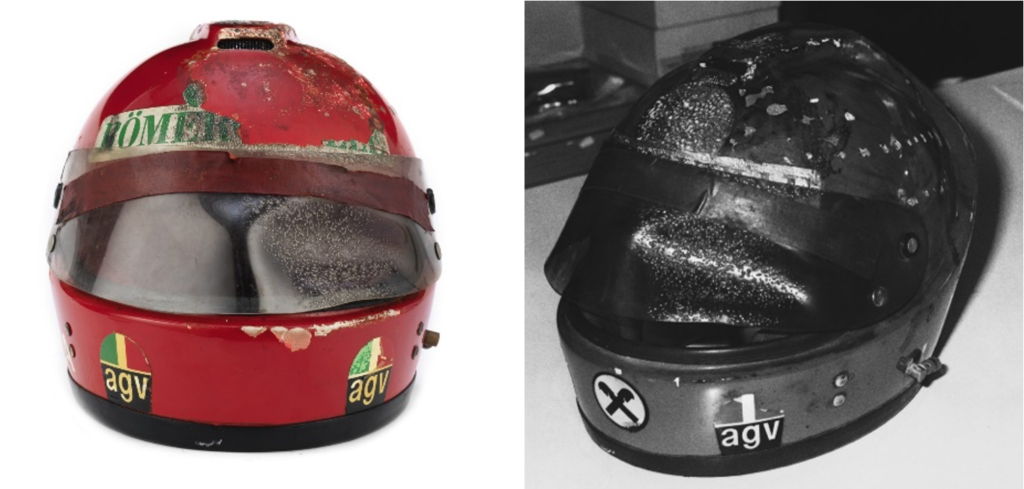 Niki Lauda’s Nürburgring Helmet – A symbol of sporting bravery and ...