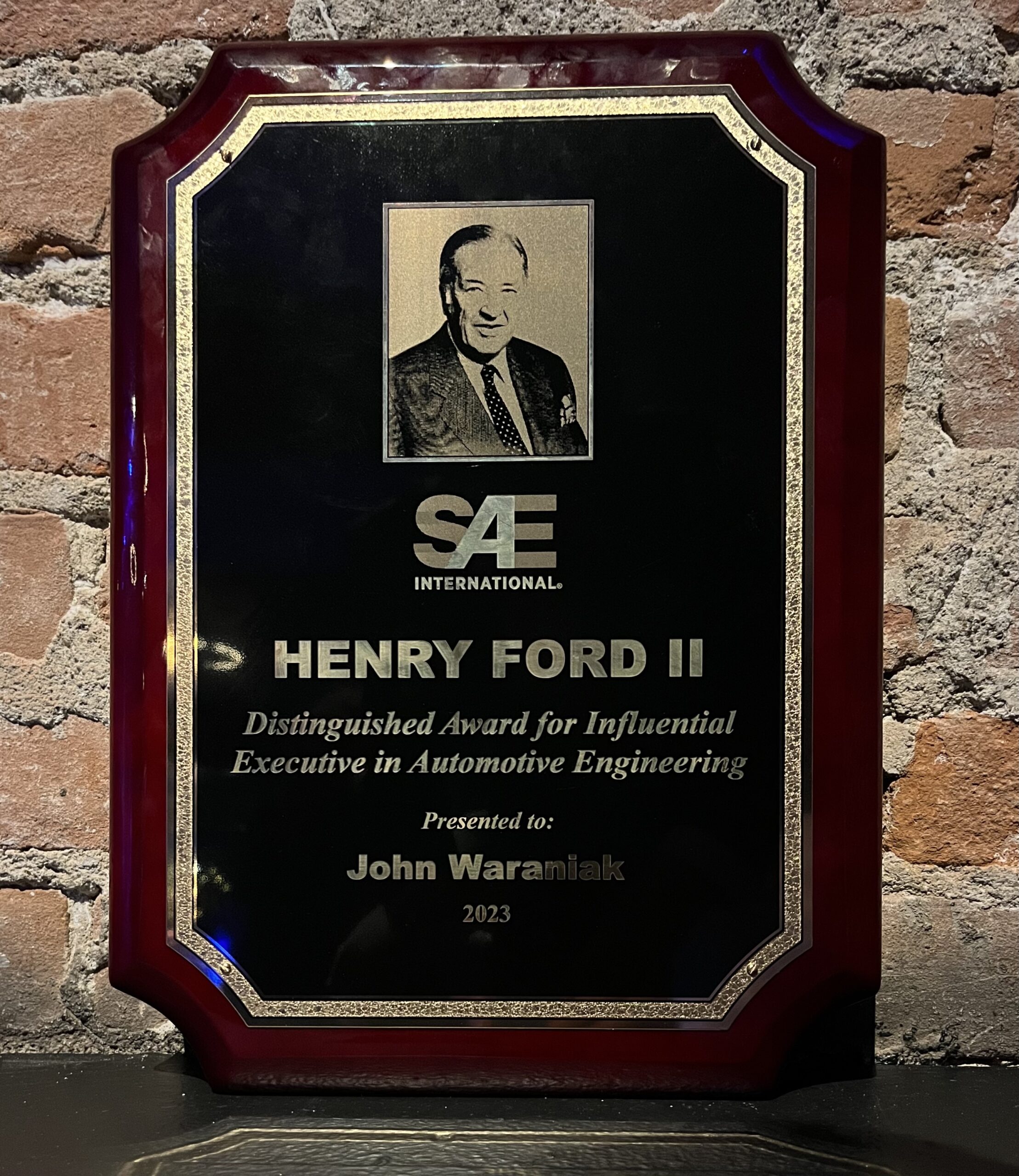 John Waraniak Named Henry Ford II Influential Automotive Executive of ...
