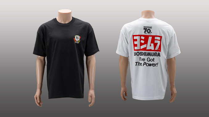 Yoshimura Celebrates 70th Anniversary with Commemorative T Shirt ...