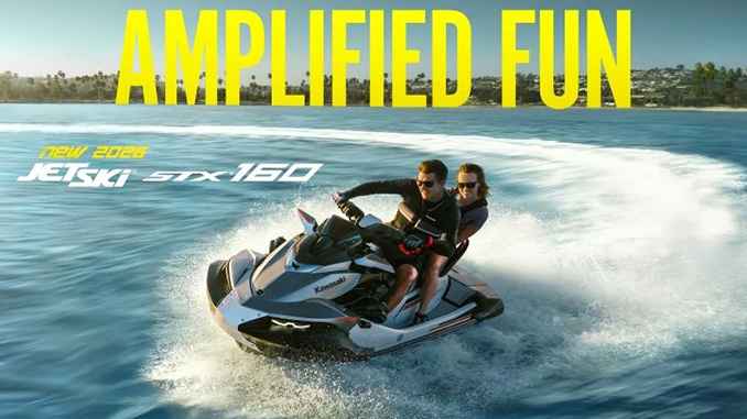 2026 Kawasaki JET SKI STX 160 and ST 160 Series Personal Watercraft ...