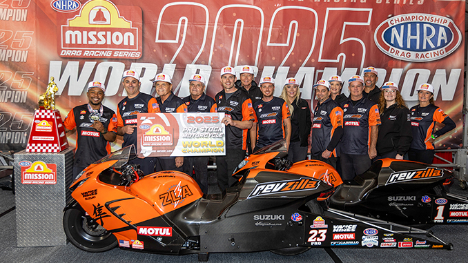 Richard Gadson Wins 2025 NHRA Pro Stock Motorcycle World Championship ...