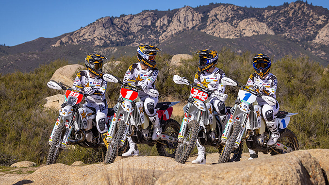 New offroad roster launched by Rockstar Energy Husqvarna Factory Racing ...